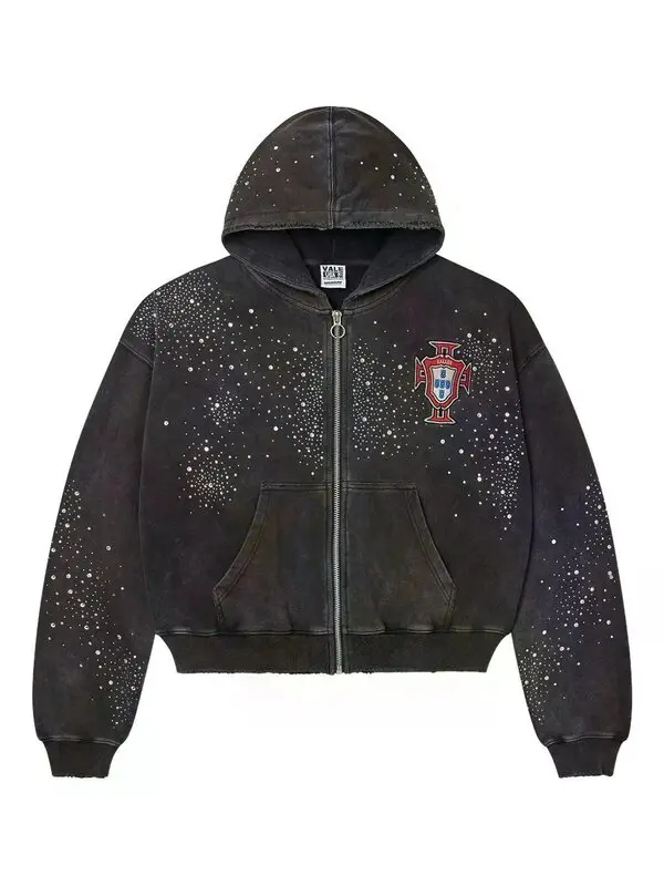 VALE FOREVER Clustered Zip-up Hoodie