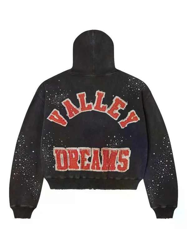 VALE FOREVER Clustered Zip-up Hoodie