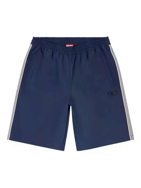 DIESEL® Side-stripe Shorts - Blue