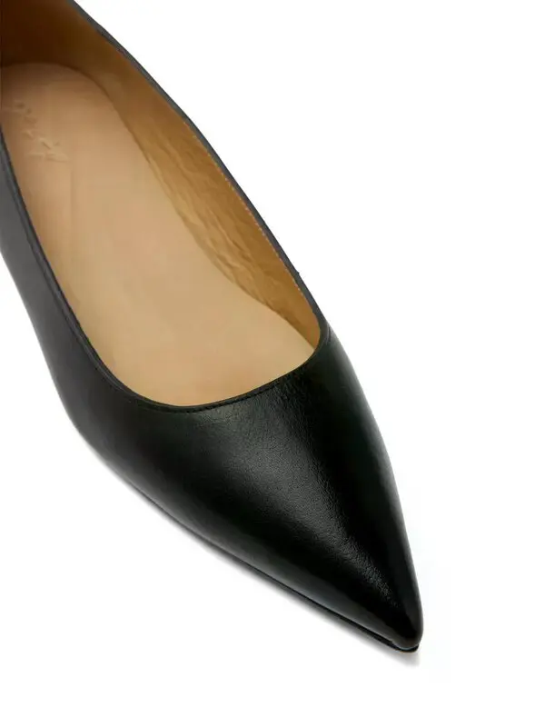 Marsèll Pointed-toe Kitten Heel Pumps - Black