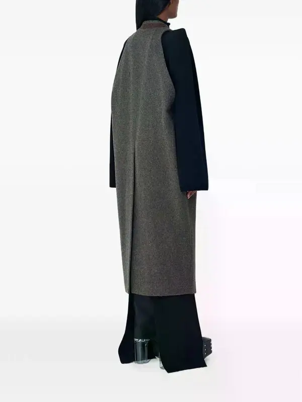 Rick Owens Sleeveless Self-tie Coat