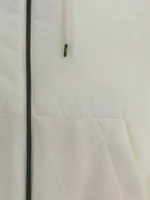 Herno Hooded Zip Jacket - Neutrals