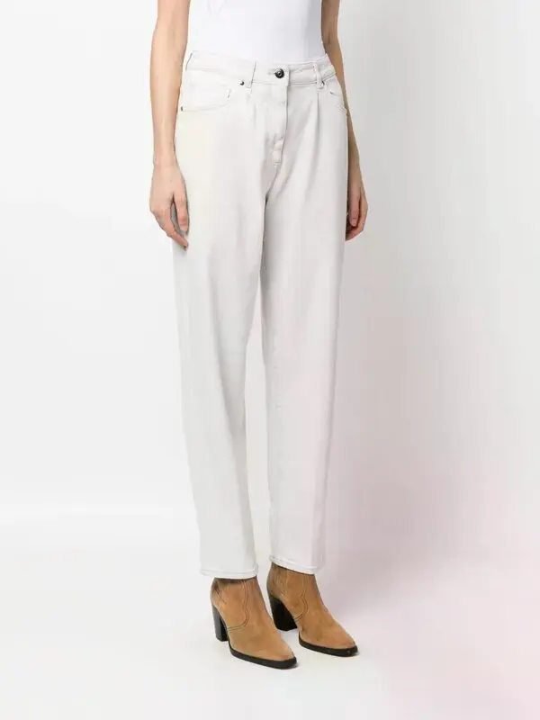 Peserico Light Wash Tapered Leg Jeans