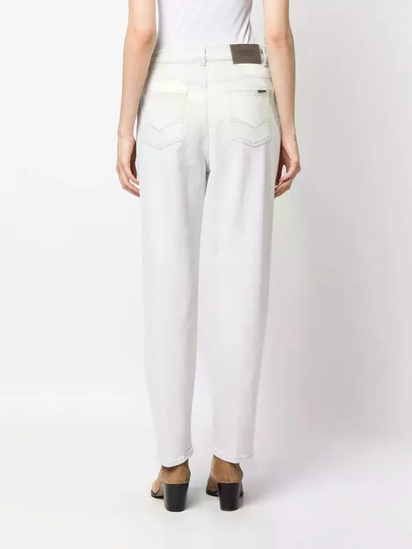 Peserico Light Wash Tapered Leg Jeans
