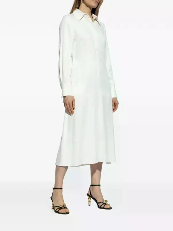 Victoria Beckham Collared Midi Dress