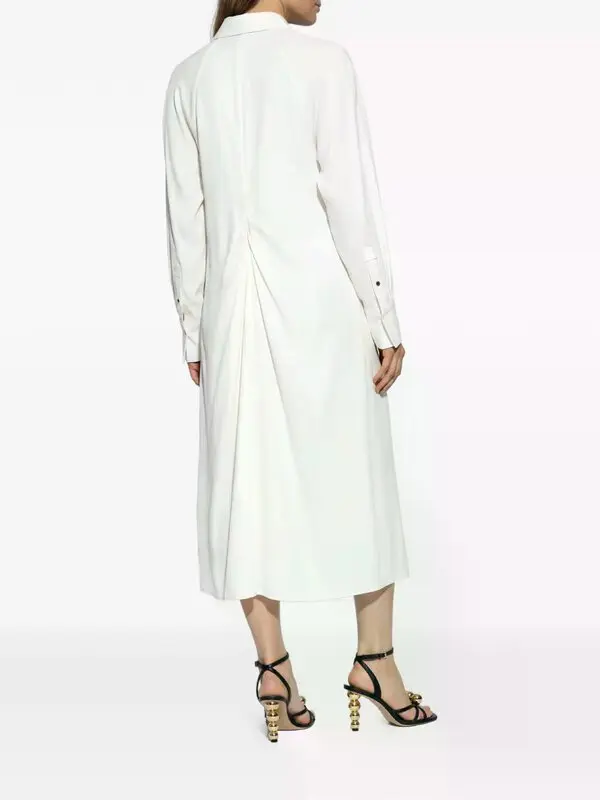 Victoria Beckham Collared Midi Dress