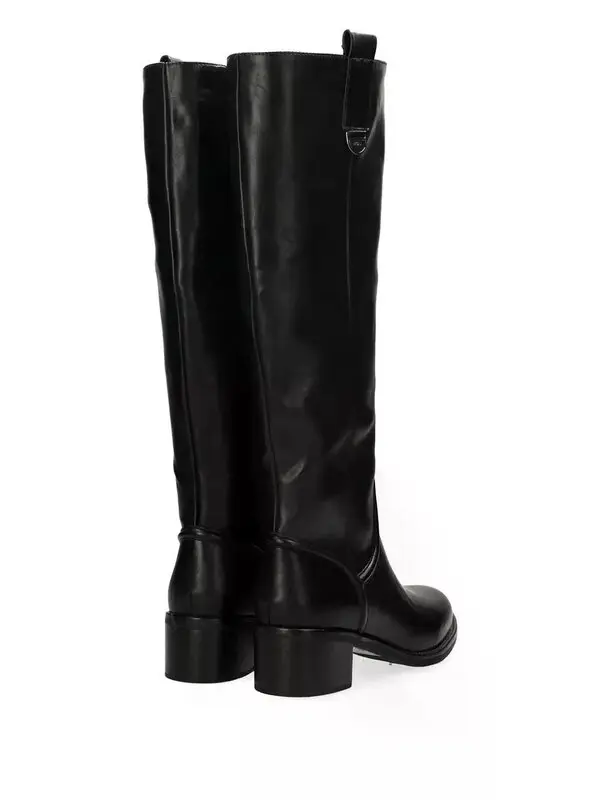 MEXX Block Heel Knee-high Boots - Black