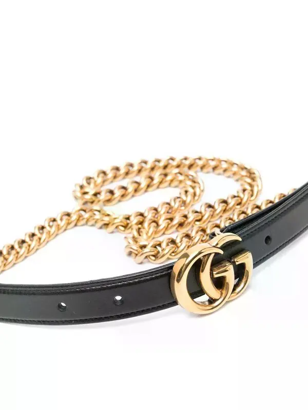Gucci Gg Marmont Chain Belt