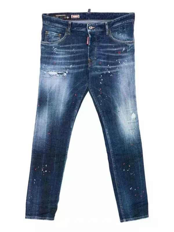 Dsquared2 Skater Fit Distressed Jeans