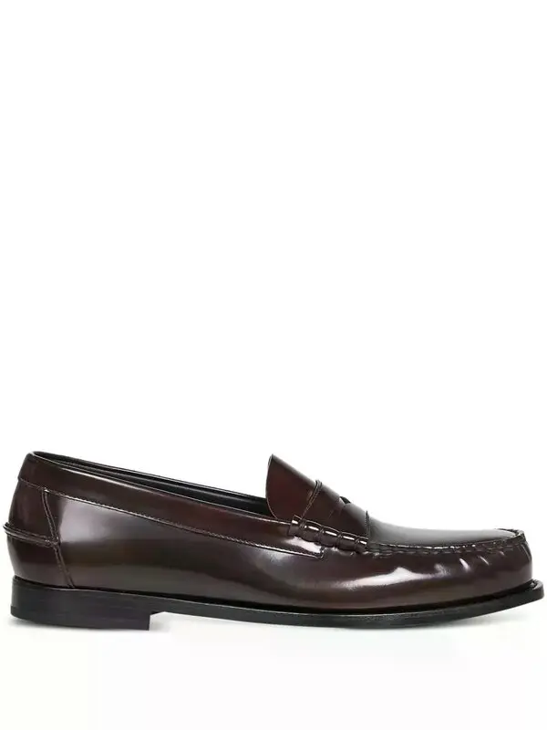 Church's Penny-slot Stitched Loafers - Brown