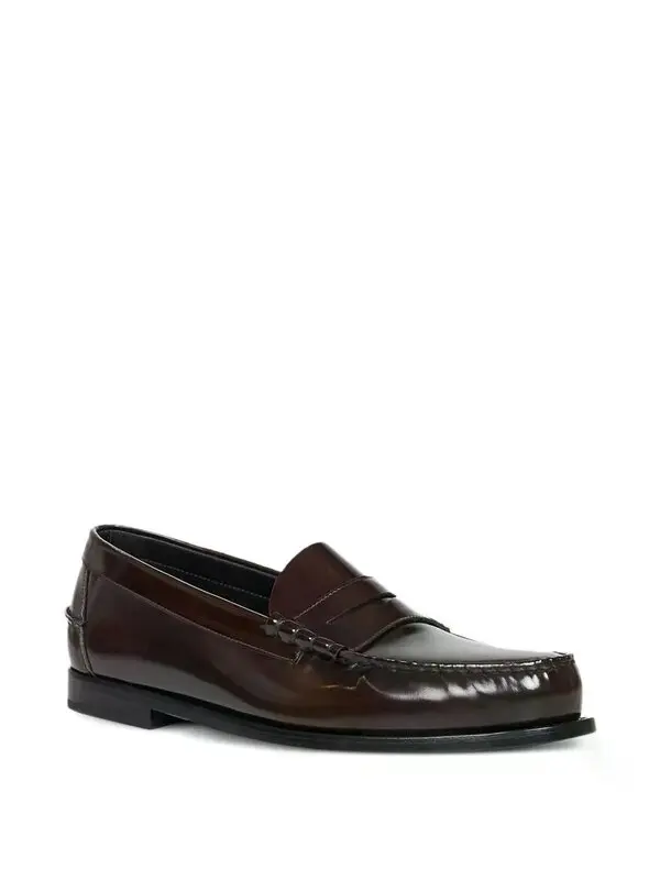Church's Penny-slot Stitched Loafers - Brown