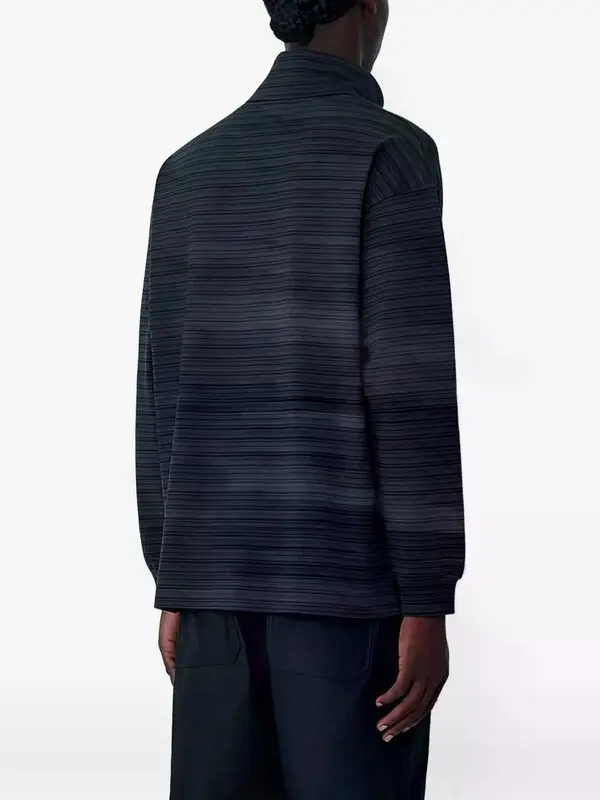 Comme Des Garçons Striped Turtleneck Sweatshirt