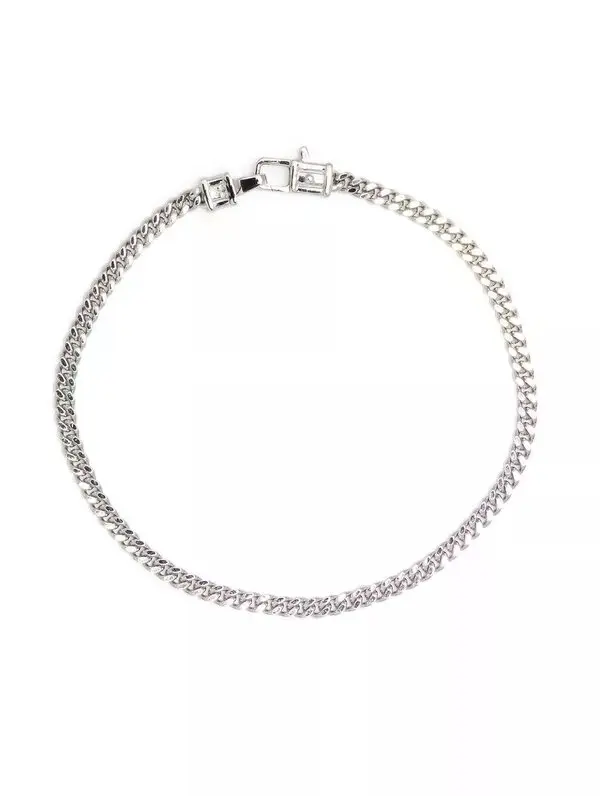 Tom Wood Curb M Bracelet - Silver
