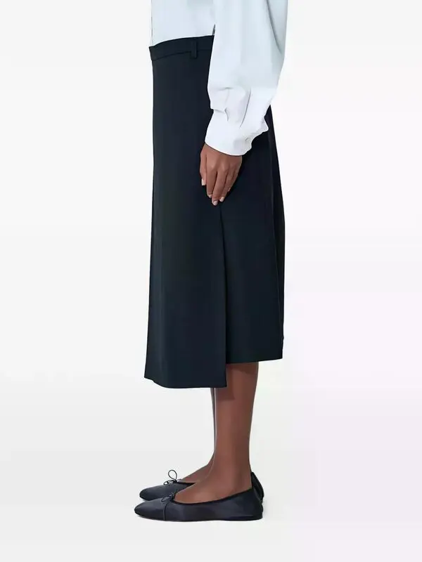 THE ROW Asymmetrical Midi Skirt