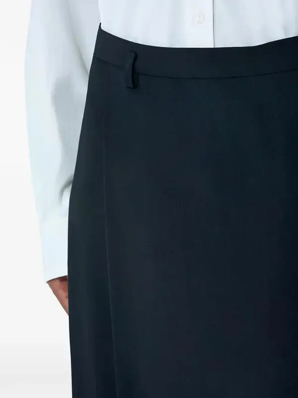 THE ROW Asymmetrical Midi Skirt