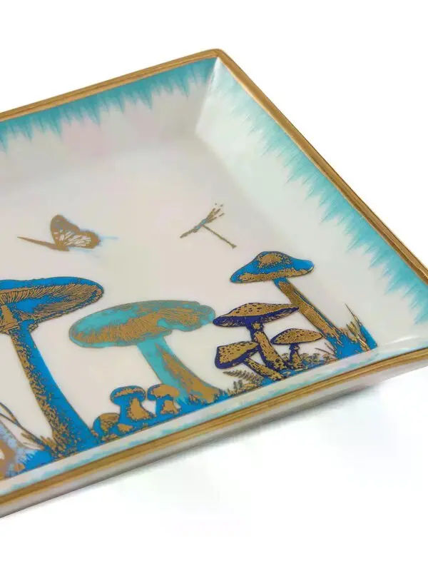 Jonathan Adler Ja Botanist Mushroom Decorative Tray