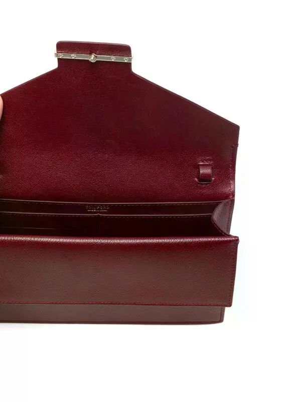 TOM FORD Mini Aube Flap Clutch