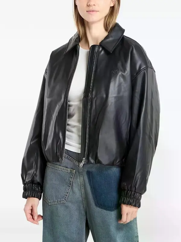 Calvin Klein Faux Leather Jacket