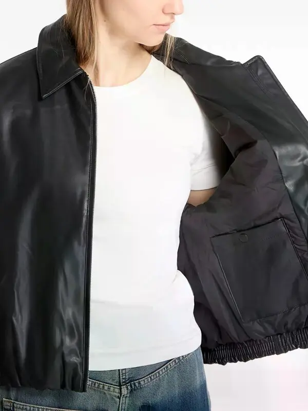 Calvin Klein Faux Leather Jacket