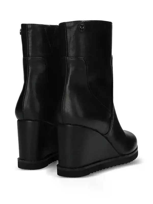 MEXX Wedge Zip Boots - Black