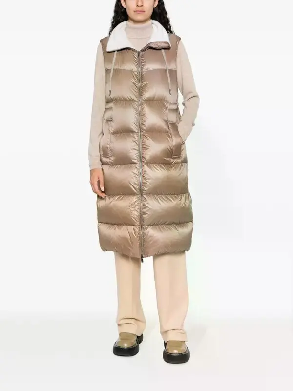 Peserico Padded Long Waistcoat