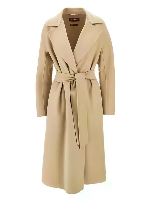 Max Mara Tie-waist Coat - Neutrals