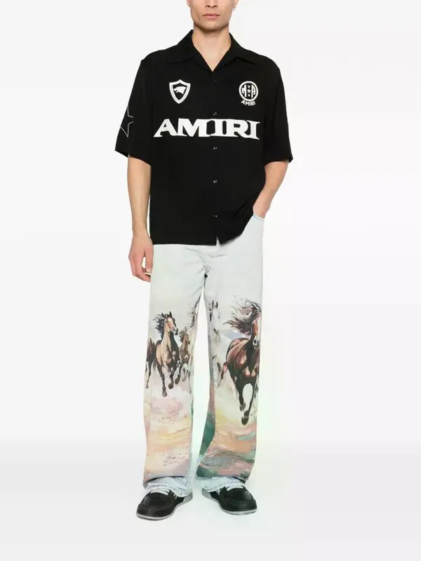 Amiri Sport Camp Shirt
