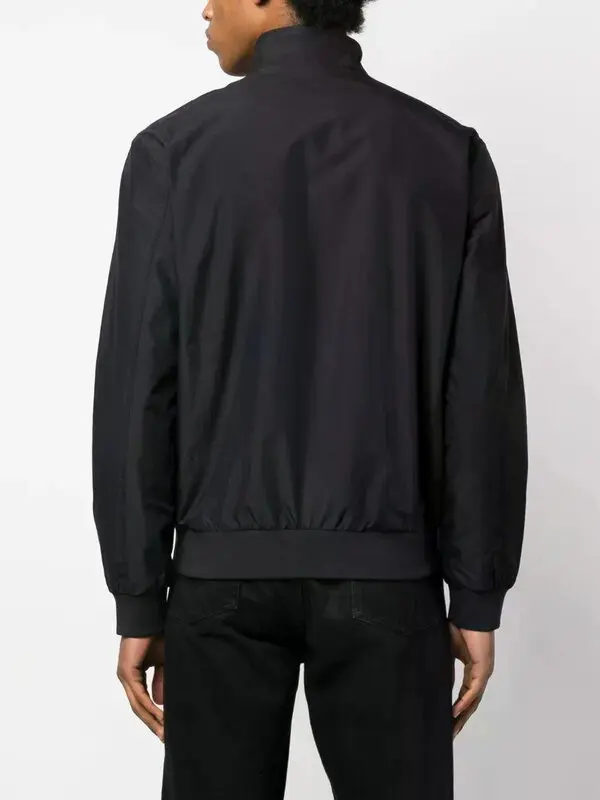 Fred Perry Logo-embroidered Zip-up Jacket