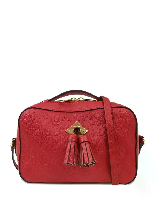 LOUIS VUITTON 2018 Santogne Monogram Crossbody Bag - Red
