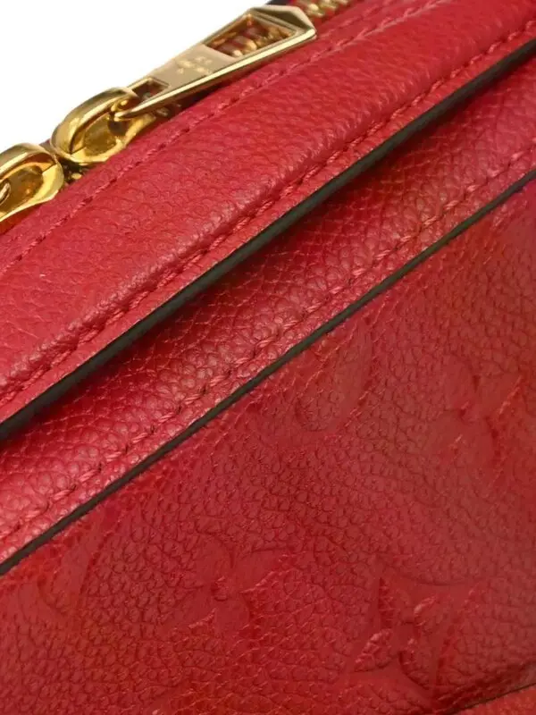 LOUIS VUITTON 2018 Santogne Monogram Crossbody Bag - Red
