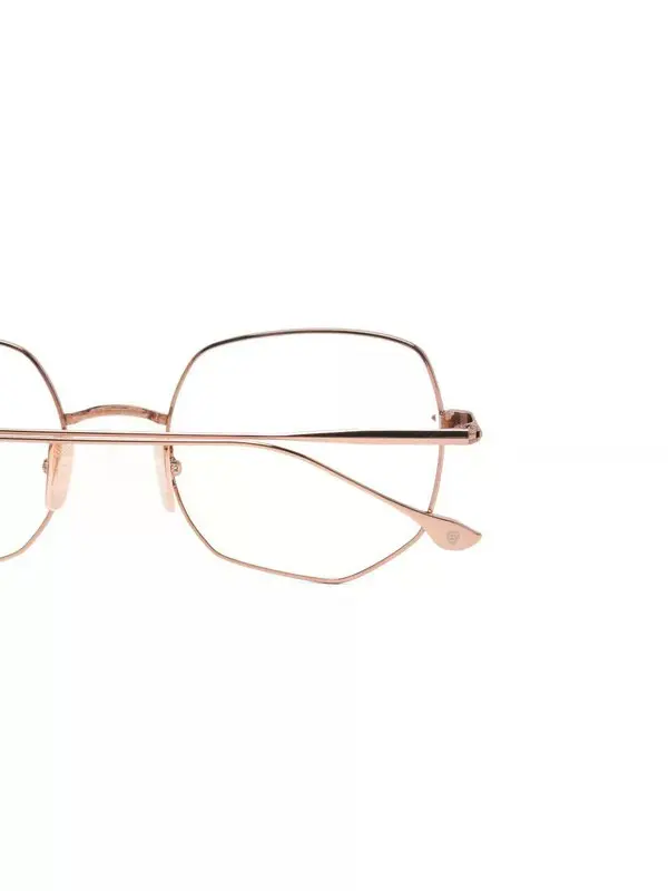 Dita Marea Geometric-frame Glasses - Pink