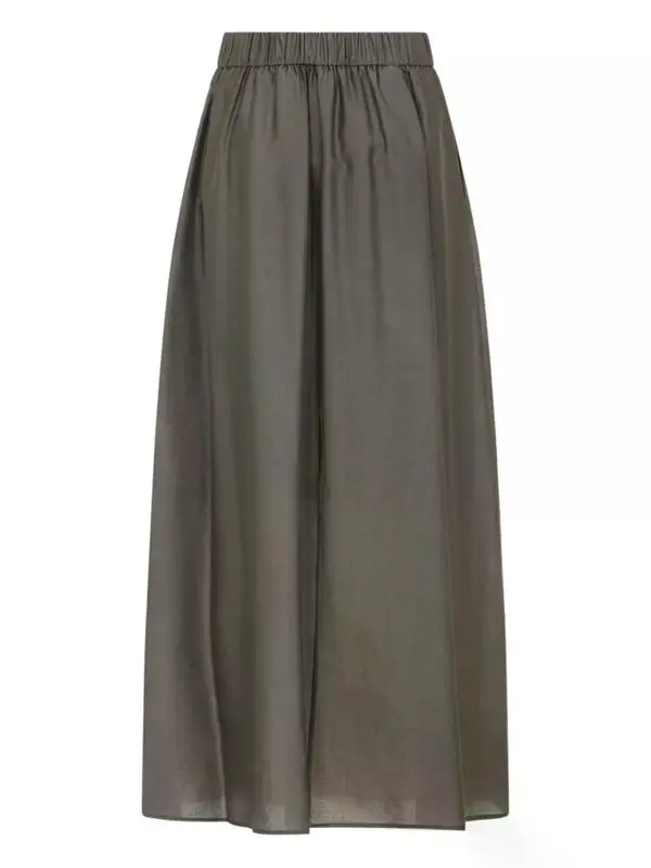 Peserico Pleated Detail Midi Skirt