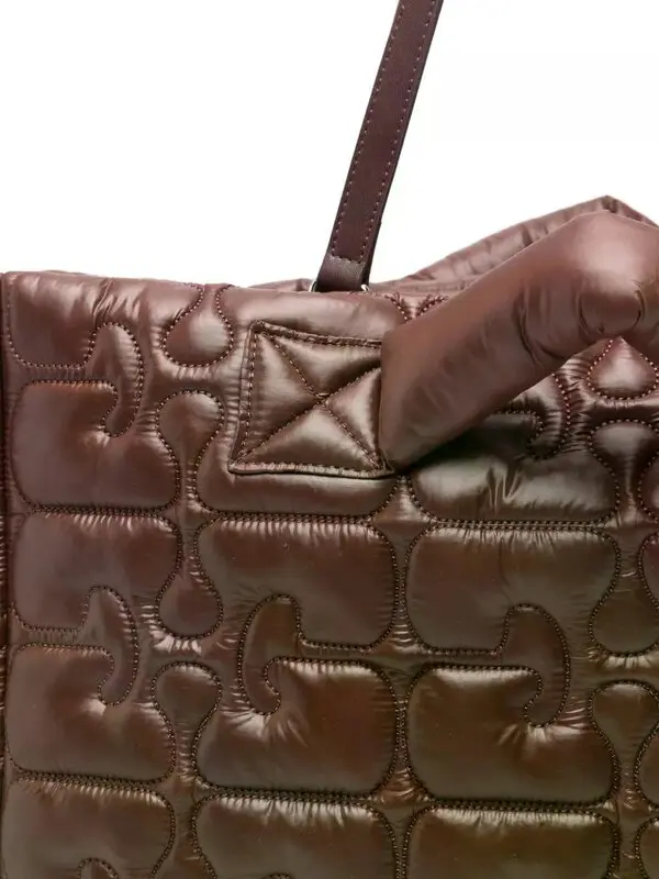 GANNI Quilted Re-tech Xxl Tote Bag