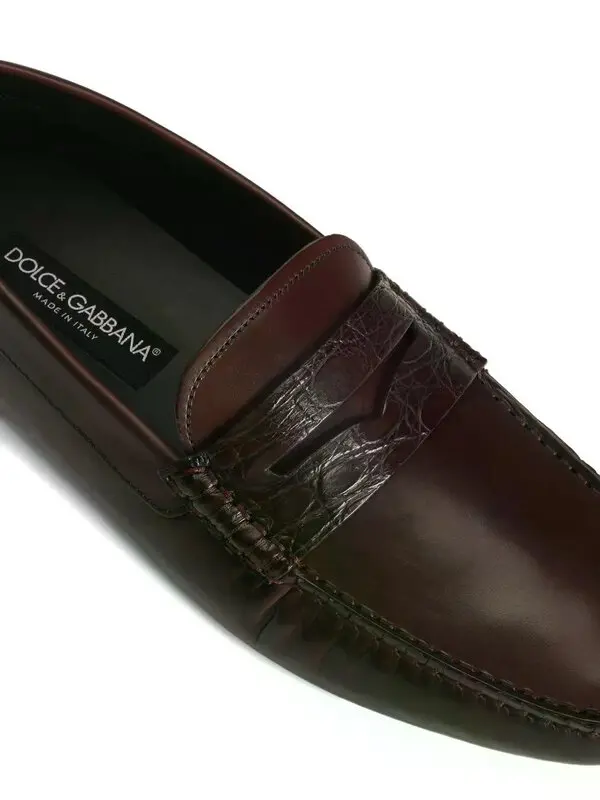 Dolce & Gabbana Penny Slot Loafers
