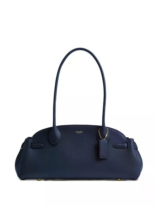 COACH Empire Carryall Leather Shoulder Bag - Blue