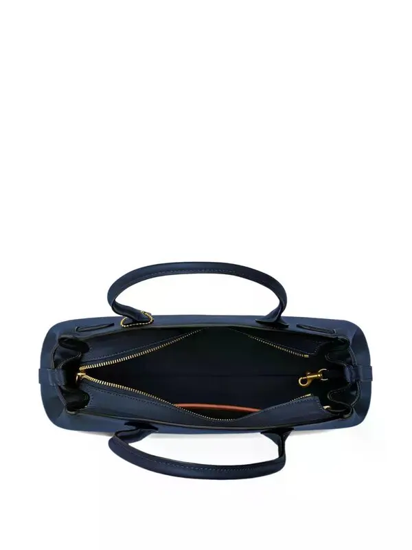 COACH Empire Carryall Leather Shoulder Bag - Blue