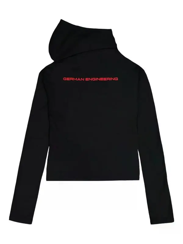 PROTOTYPES Logo-print Hoodie - Black
