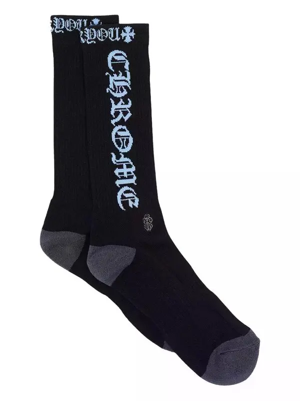 Chrome Hearts Logo Socks