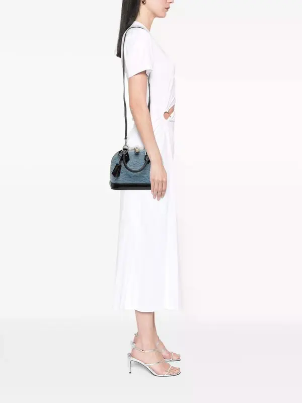 LOUIS VUITTON Epi Denim Alma Bb Satchel - Blue