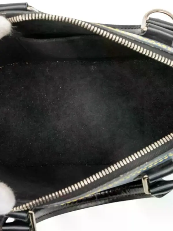 LOUIS VUITTON Epi Denim Alma Bb Satchel - Blue