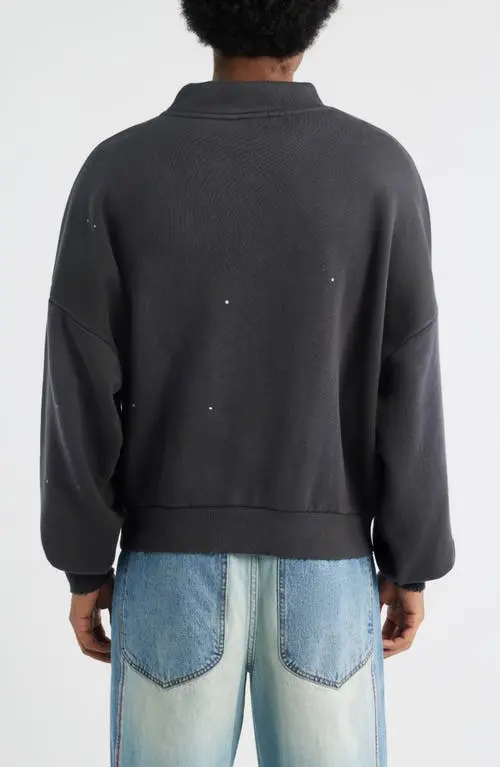 ELWOOD Monochrome Mock Neck Sweatshirt