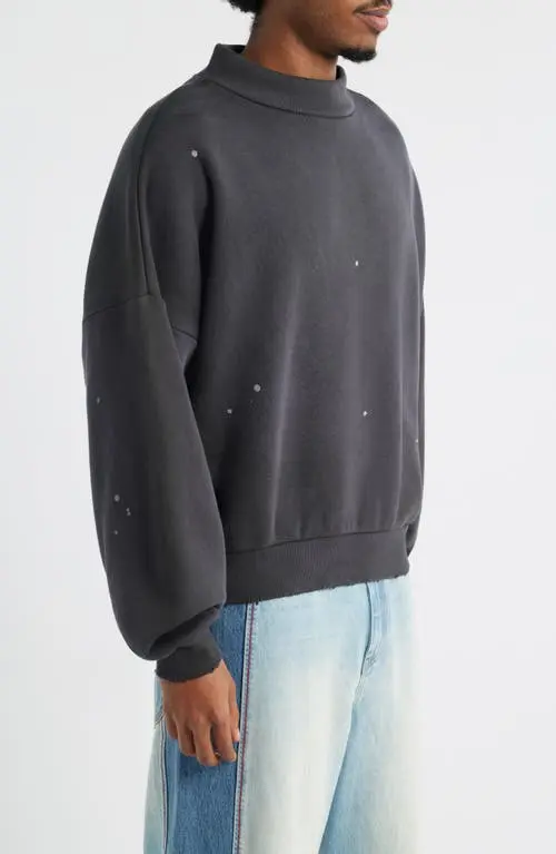 ELWOOD Monochrome Mock Neck Sweatshirt