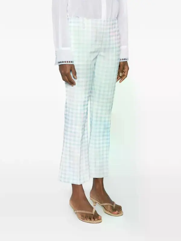 Ermanno Scervino Gingham Check Trousers