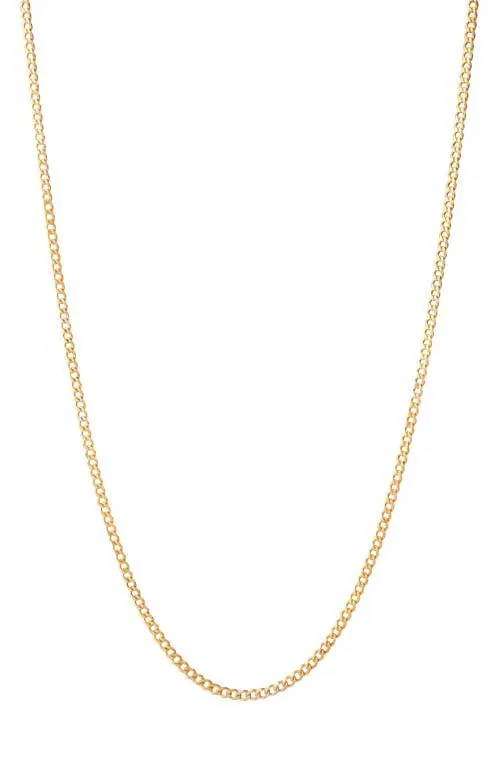 Miansai Cuban Chain Necklace - Gold Vermeil Polished