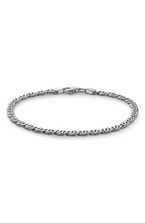 Miansai Track Chain Bracelet - Sterling Silver/polished