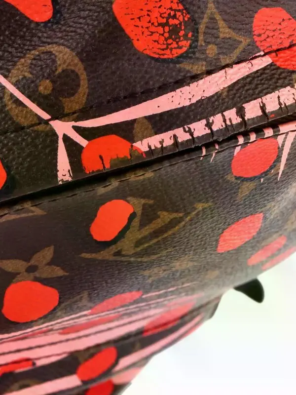 LOUIS VUITTON Palm Springs Monogram Jungle Dots Pm Backpack