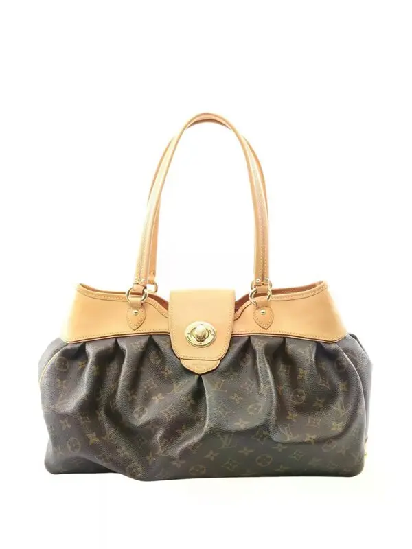 LOUIS VUITTON 2009 Monogram Boetie Mm Handbag - Brown