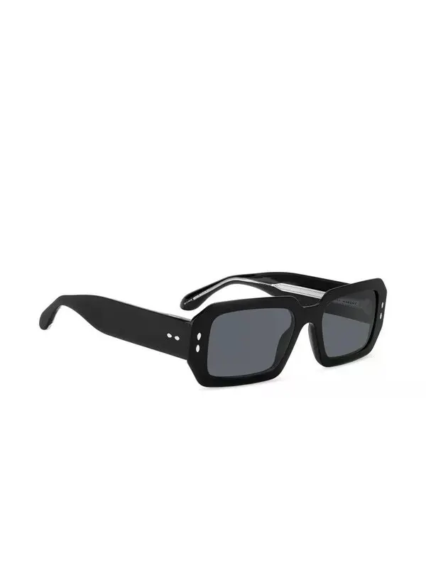 Isabel Marant Lily Rectangle-frame Sunglasses - Black