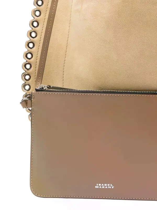 Isabel Marant Étoile Oskan Soft Shoulder Bag - Neutrals
