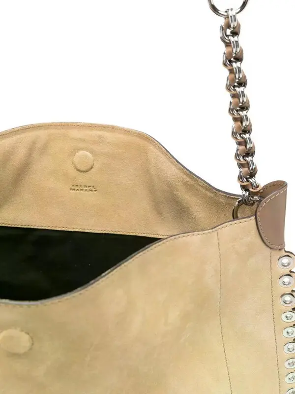 Isabel Marant Étoile Oskan Soft Shoulder Bag - Neutrals